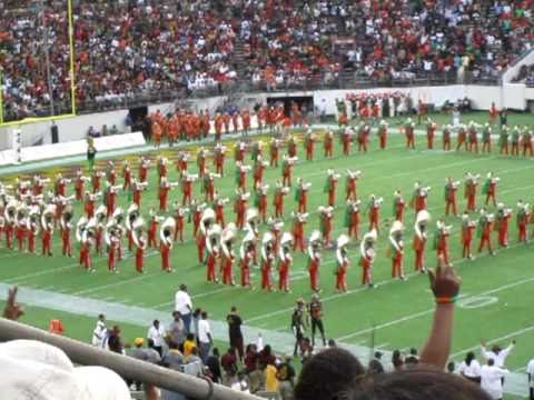 FAMU MARCHING 100 HALFTIME DANCE ROUTINE AT THE FLORIDA CLASSIC 2010 ...
