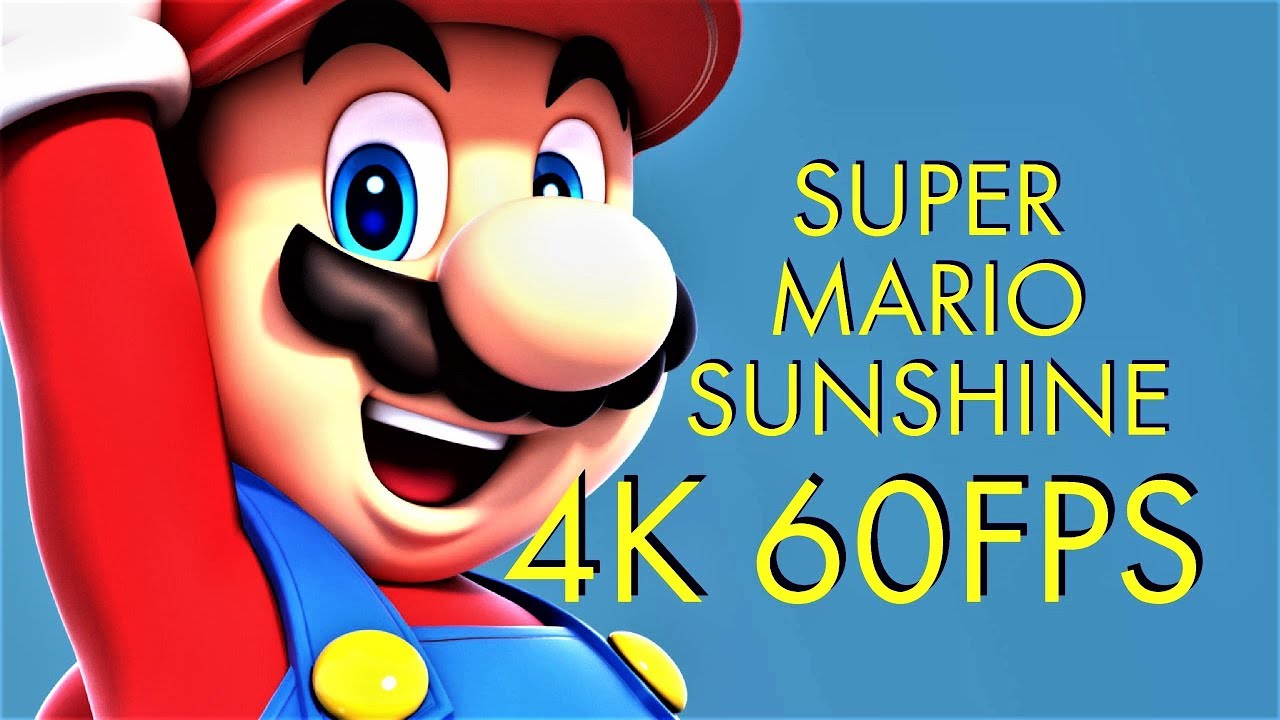 Super Mario Sunshine Pc Dolphin 4k 60fps Hd Textures Youtube