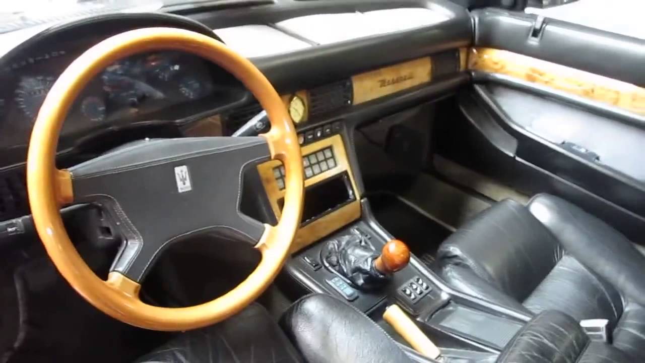 Maserati 424 quattroporte 1990 walkaround at Dutch classic car auction ...