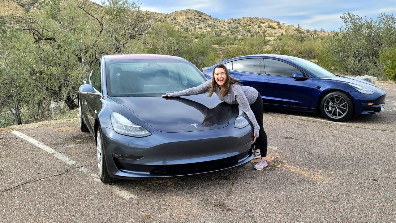 Tesla Delivery Day! Surprising My Wife With Her First Electric Vehicle ...