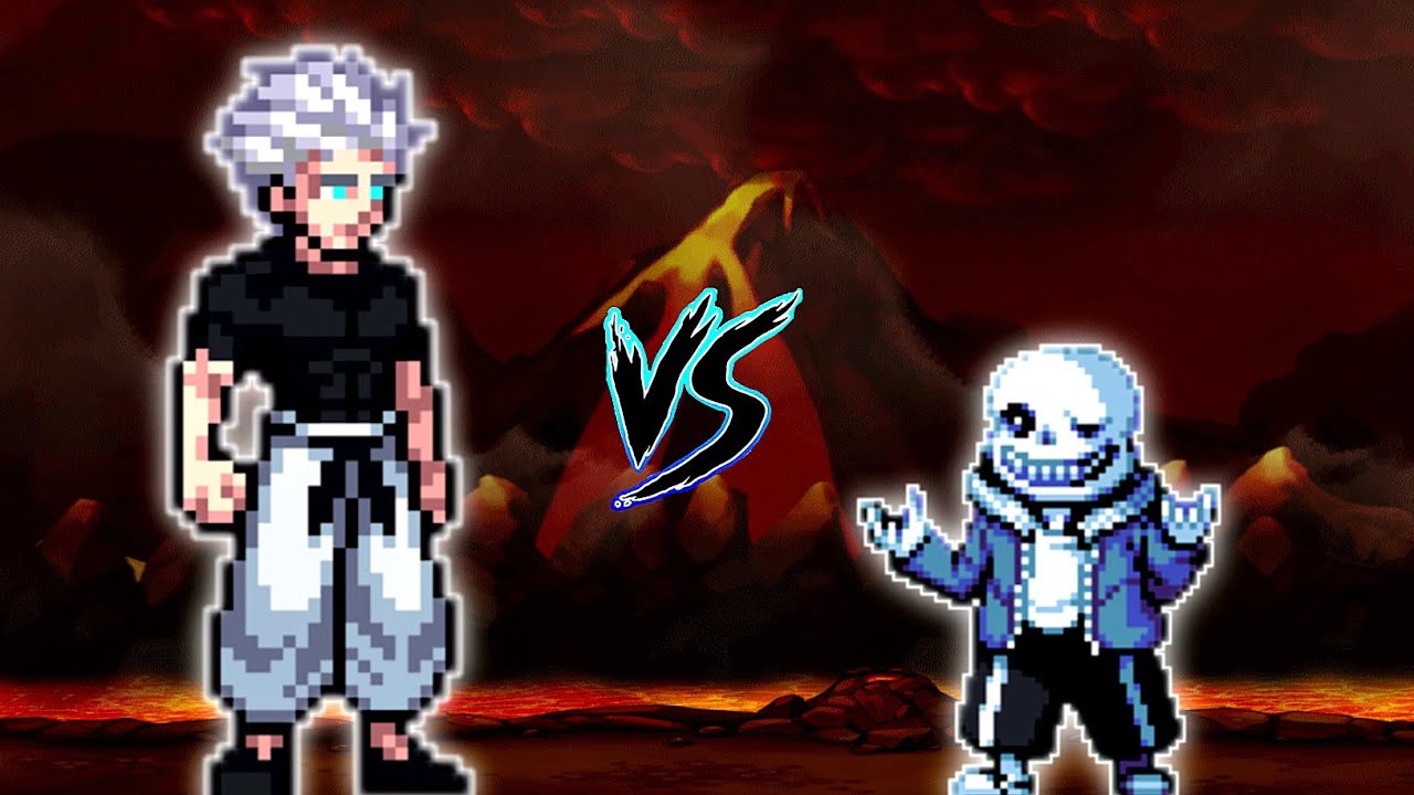 Manga Gojo V4 OP (New) VS Classic Sans V3 OP in Jump Force Mugen - YouTube