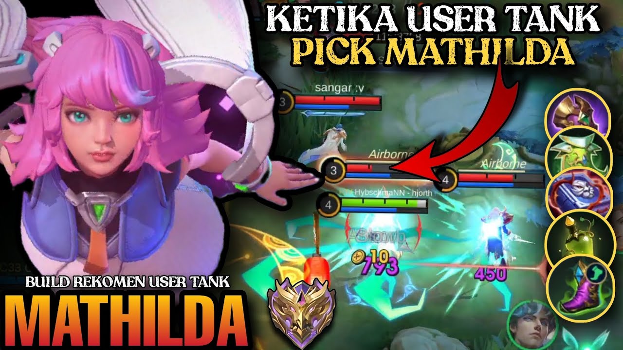 Cuma Butuh Waktu 10 Menit‼️ Ketika User Tank Pick Mathilda Di Rank ...