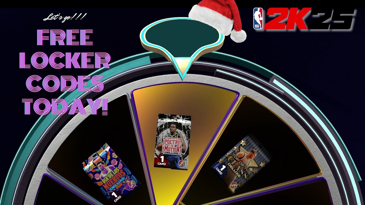 NEW LOCKER CODES FROM 12 DAYS OF GIVING| NBA 2K25 - YouTube