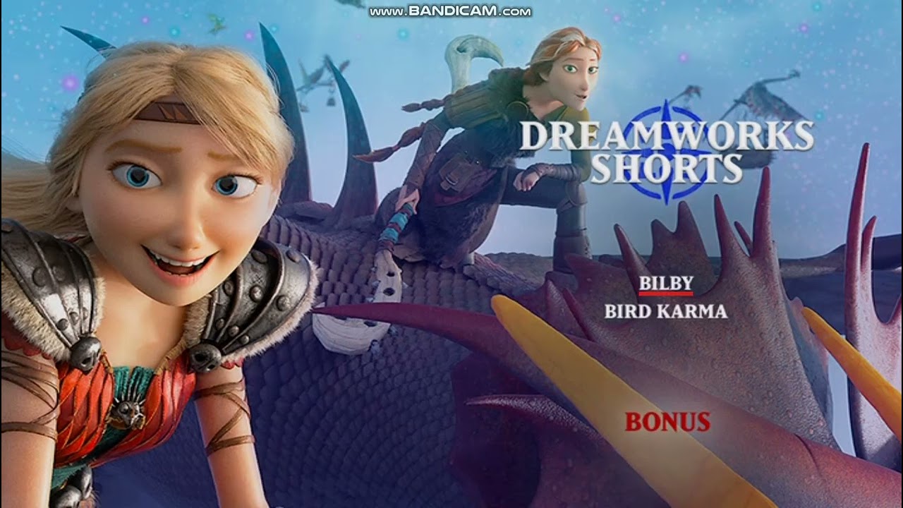 HTTYD 3: The Hidden World DVD Menu Walkthrough - YouTube