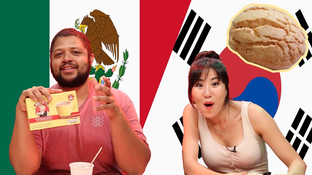 Korean and Mexican People Swap Snacks - YouTube