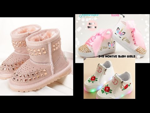 Latest Little Girls Shoes Collection / Girls Winter Wear Shoes Design ...