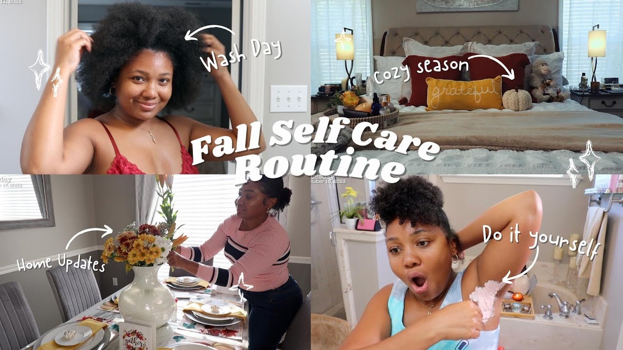 🍁FALL MAINTENANCE VLOG | Clean & Decorate + Waxing at Home + Natural ...