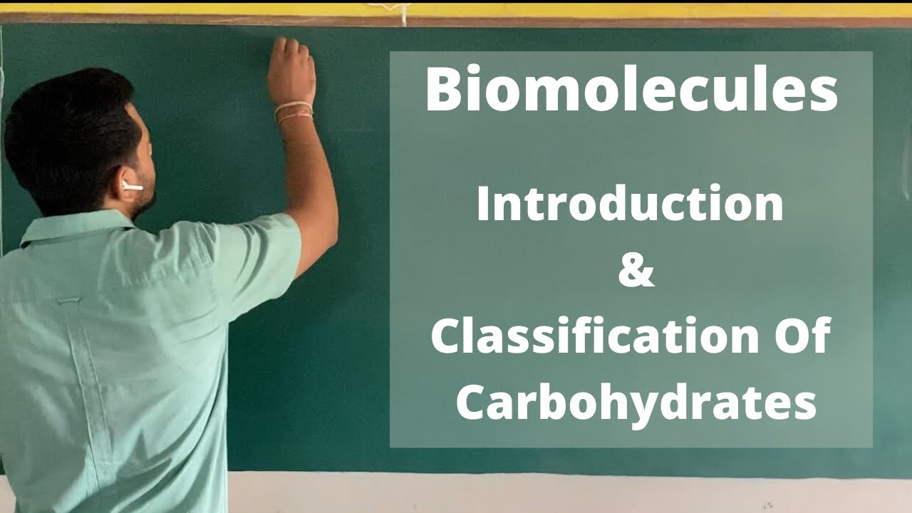 Biomolecules || L 1 ||Introduction of biomolecules and classification ...