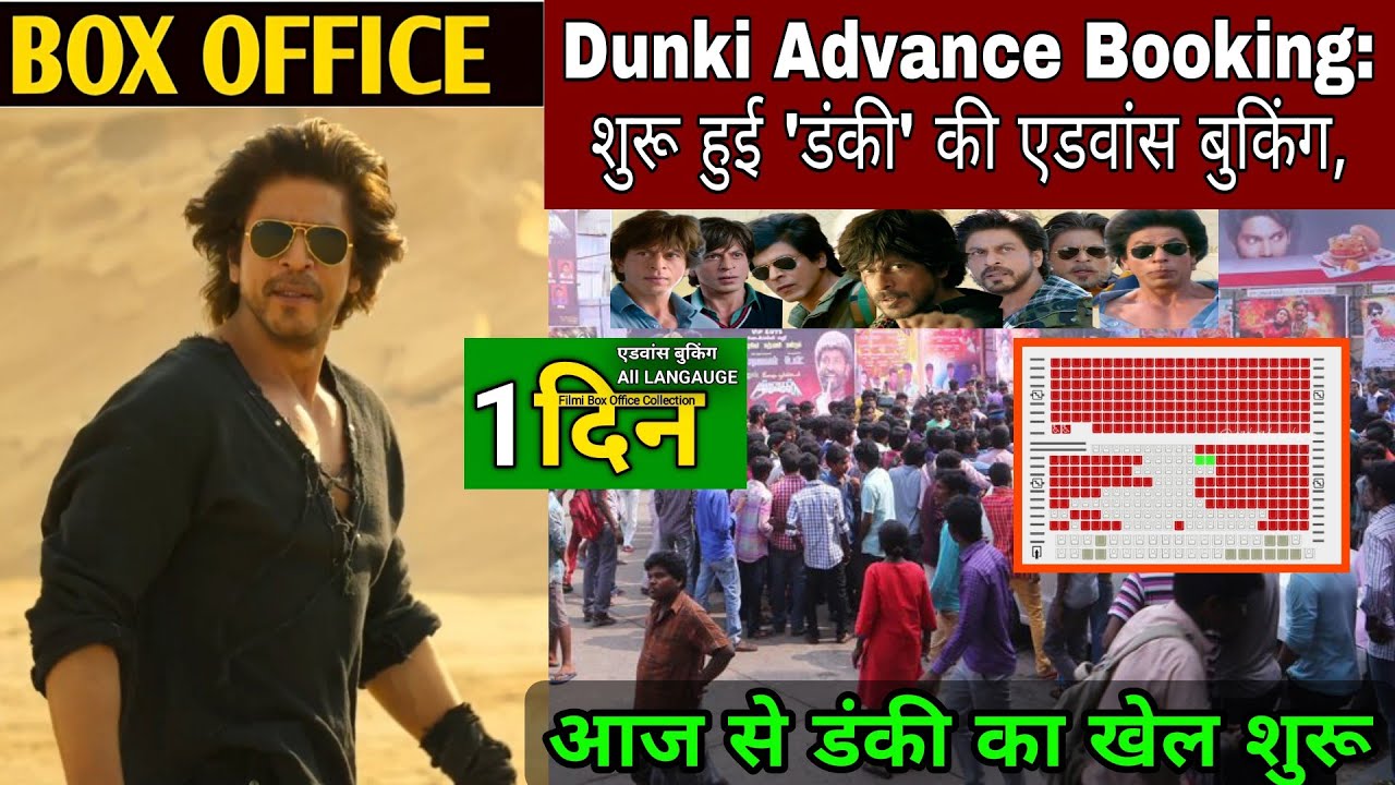 Dunki Day 1 Box Office Collection | Dunki Advance Booking Collection ...