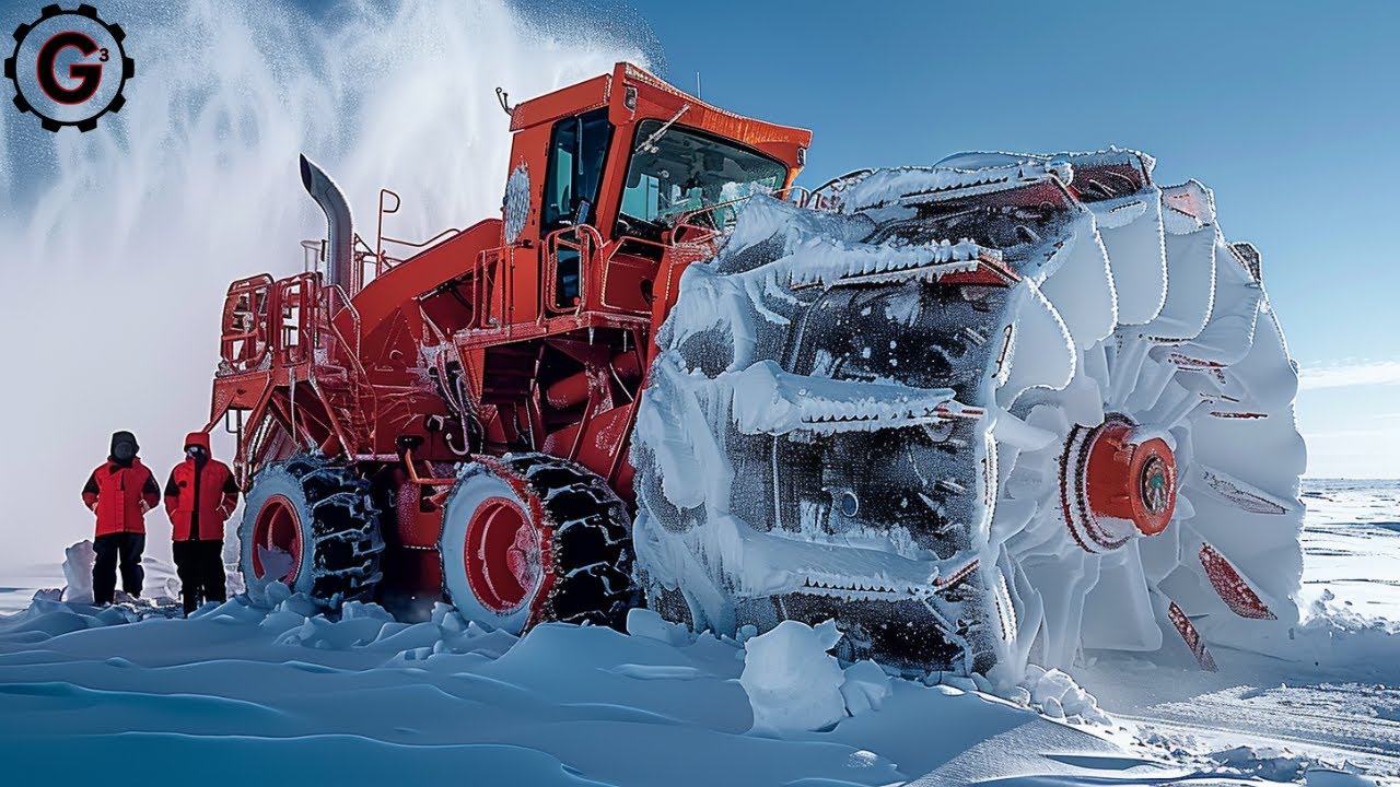 Giant Snow Plow Machines That Save Mankind! - YouTube
