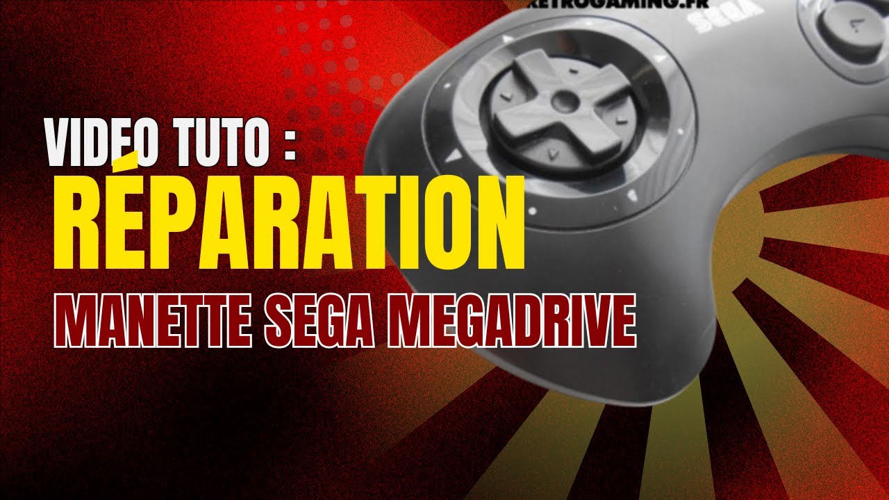 TUTO : RÉPARATION MANETTE SEGA MEGADRIVE - YouTube