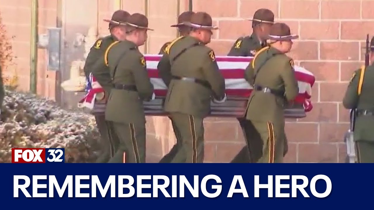 Fallen Illinois State Trooper Clay Carns honored at funeral for ...