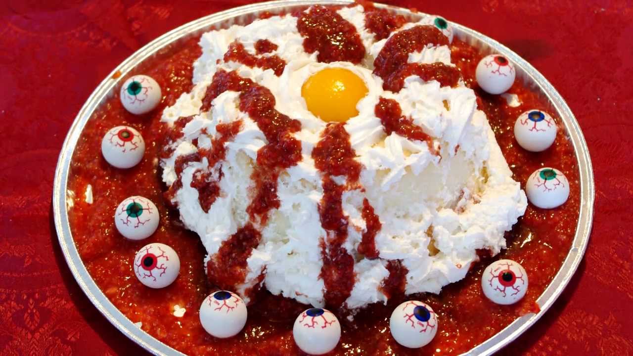 Eyeball Cake Recipe - YouTube