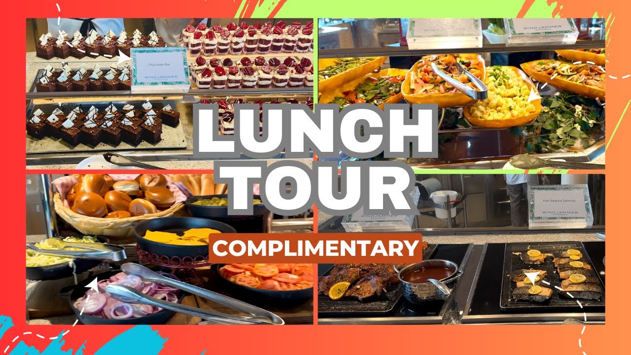 Icon of the Seas Windjammer Lunch Tour | Is this the Best Buffet at Sea ...