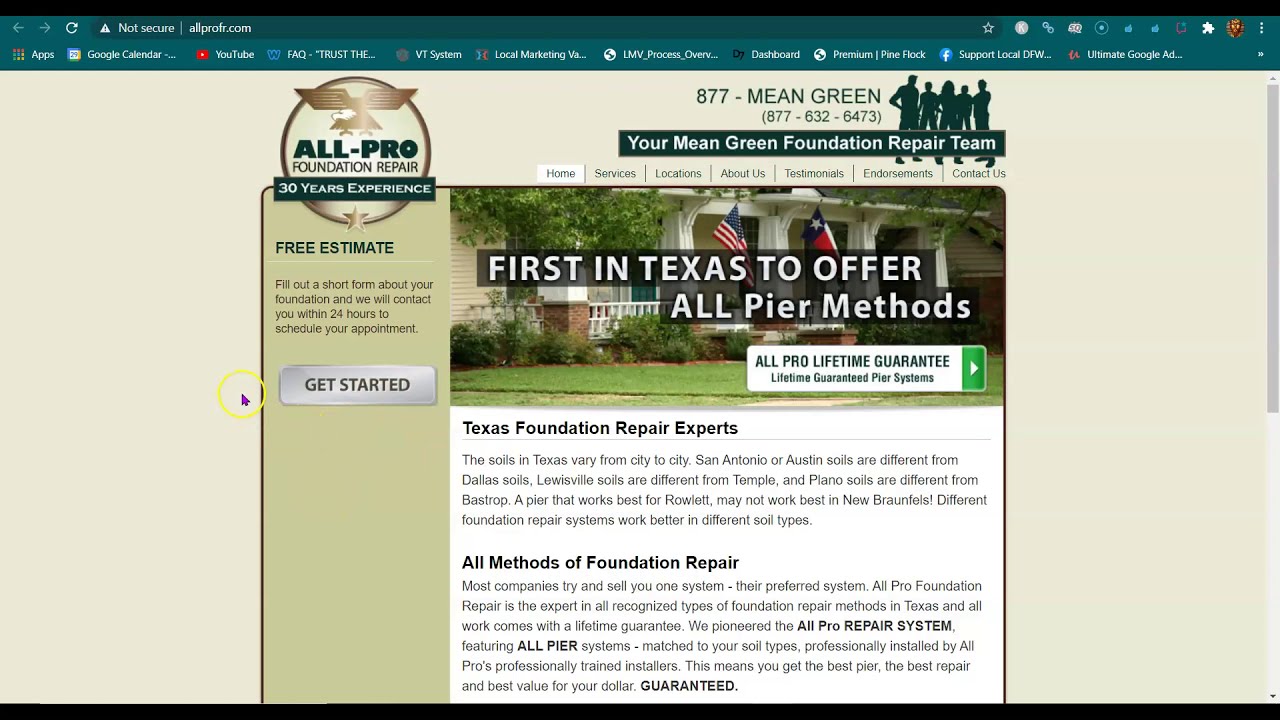 All Pro Foundation Repair - YouTube