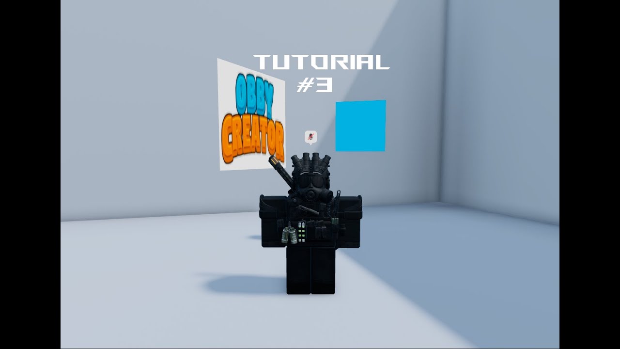 TUTORIAL l How to make image visible with button l OBBY CREATOR #3 ...