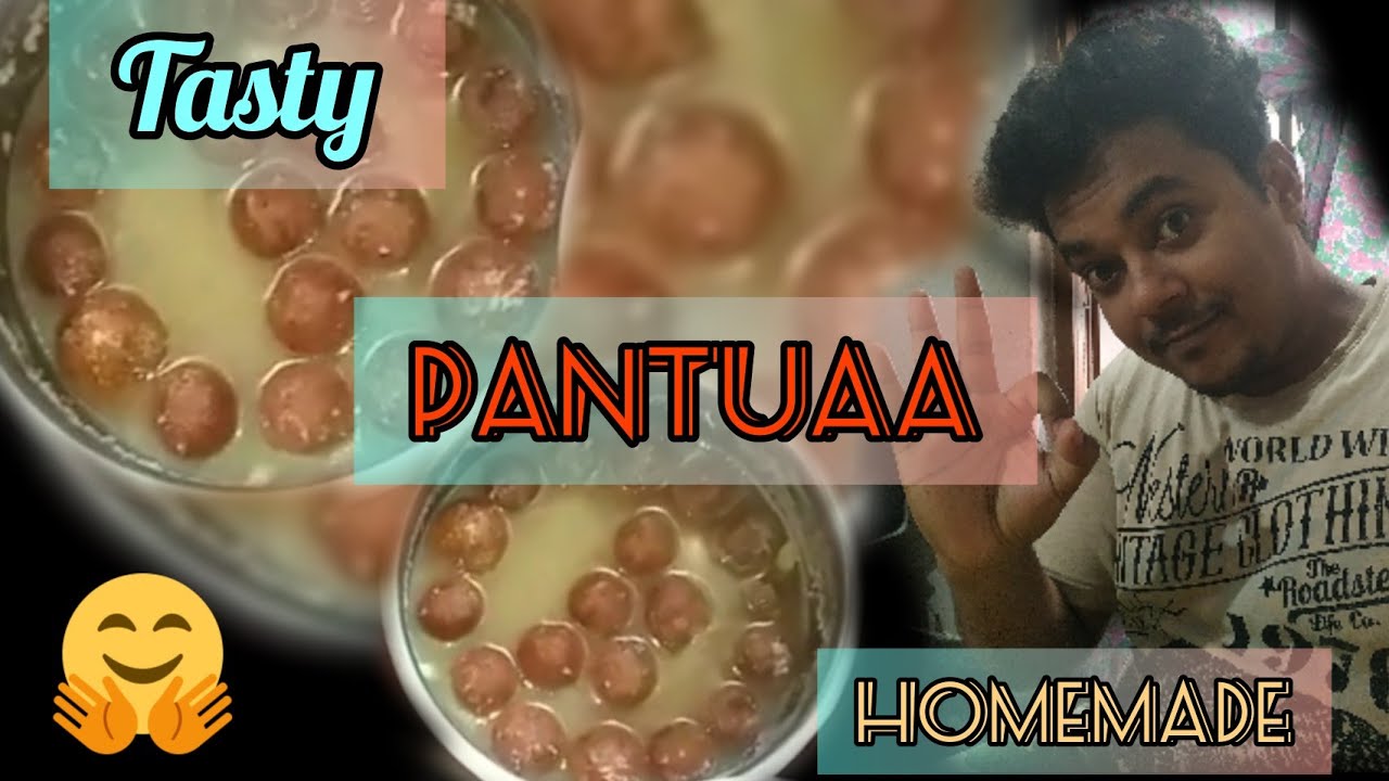 How to make Pantua Bengali style|soft Gulab Jaumn recipe - YouTube