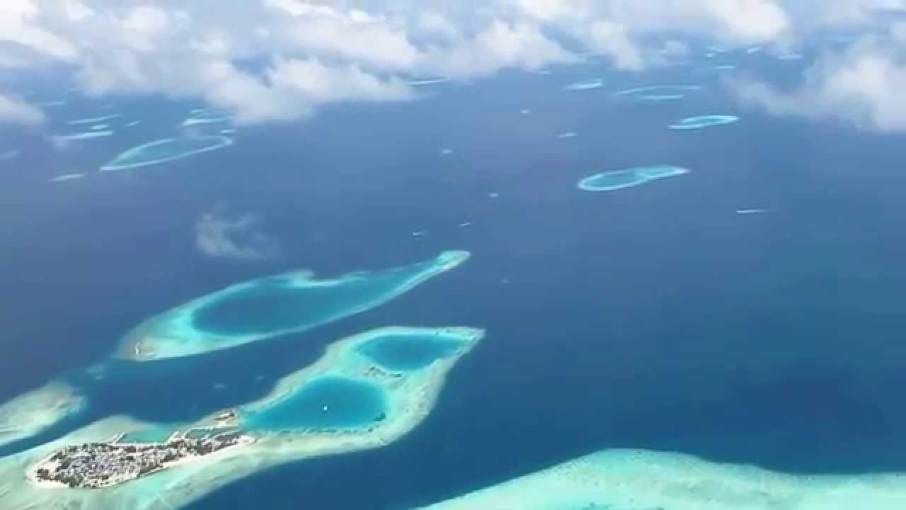 The Breathtaking View of Maldives from the Sky. - YouTube