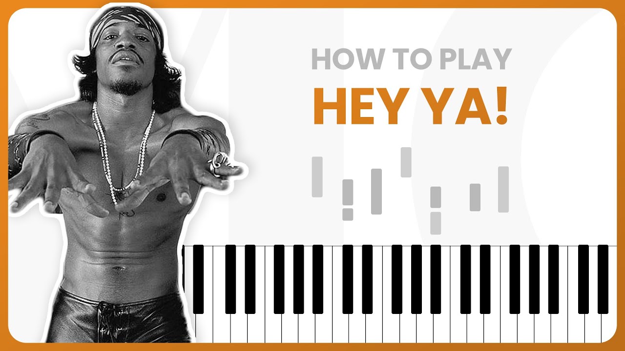 How To Play Hey Ya! By OutKast On Piano - Piano Tutorial (Part 1) - YouTube