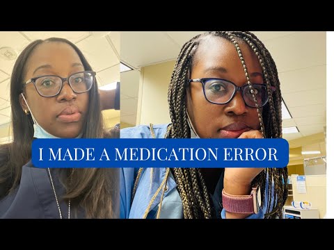I made a med error…. #medication #nursing  #patientsafety