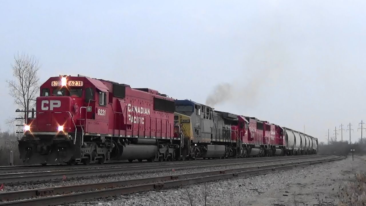 CP 6231 at Green Oaks, IL - YouTube
