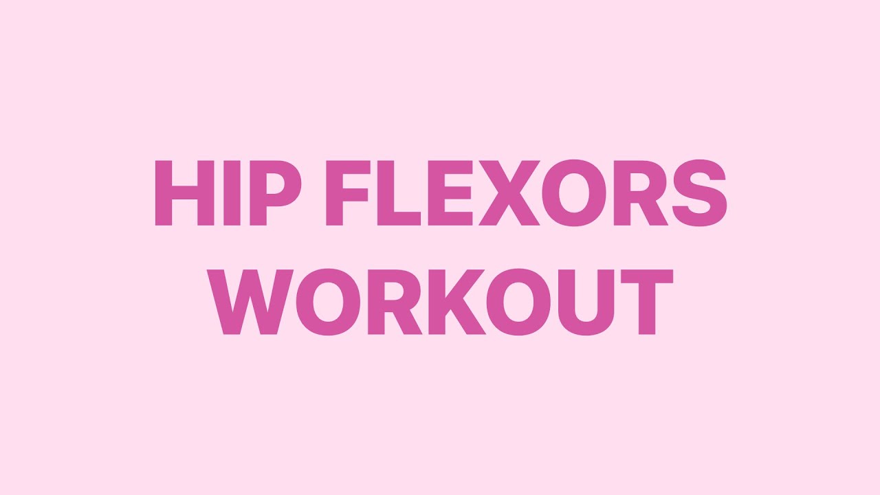3MIN HIP FLEXORS WORKOUT//EXERCISES FOR SMOOTHING OUT HIP DIPS//LESS ...