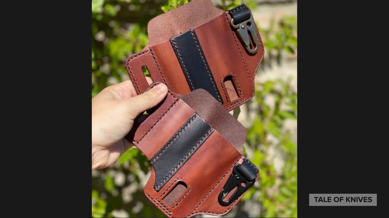 Tale of Knives Big Boy leather belt orgaznier for Everyday Carry - for ...