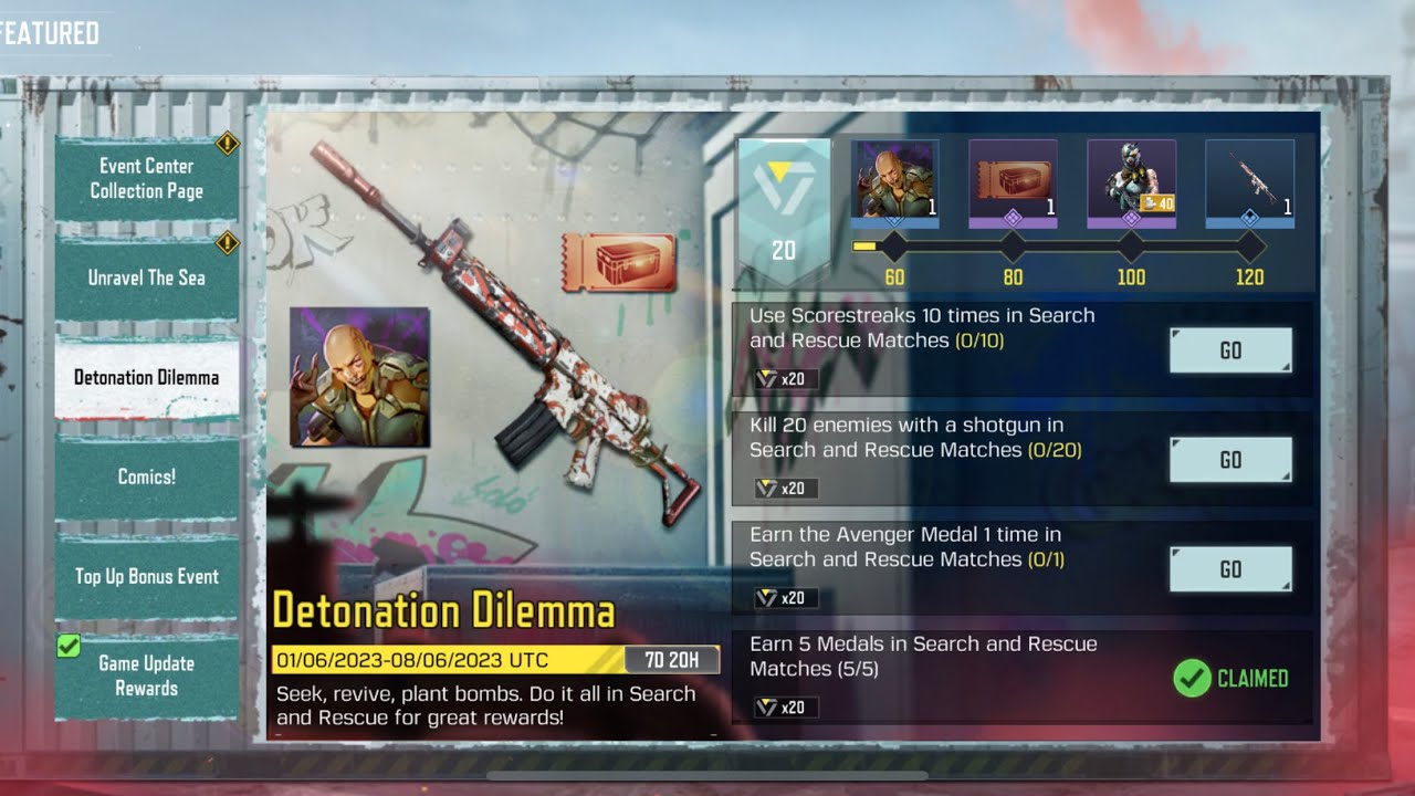 Call of duty mobile (DETONATION DILEMMA) - YouTube
