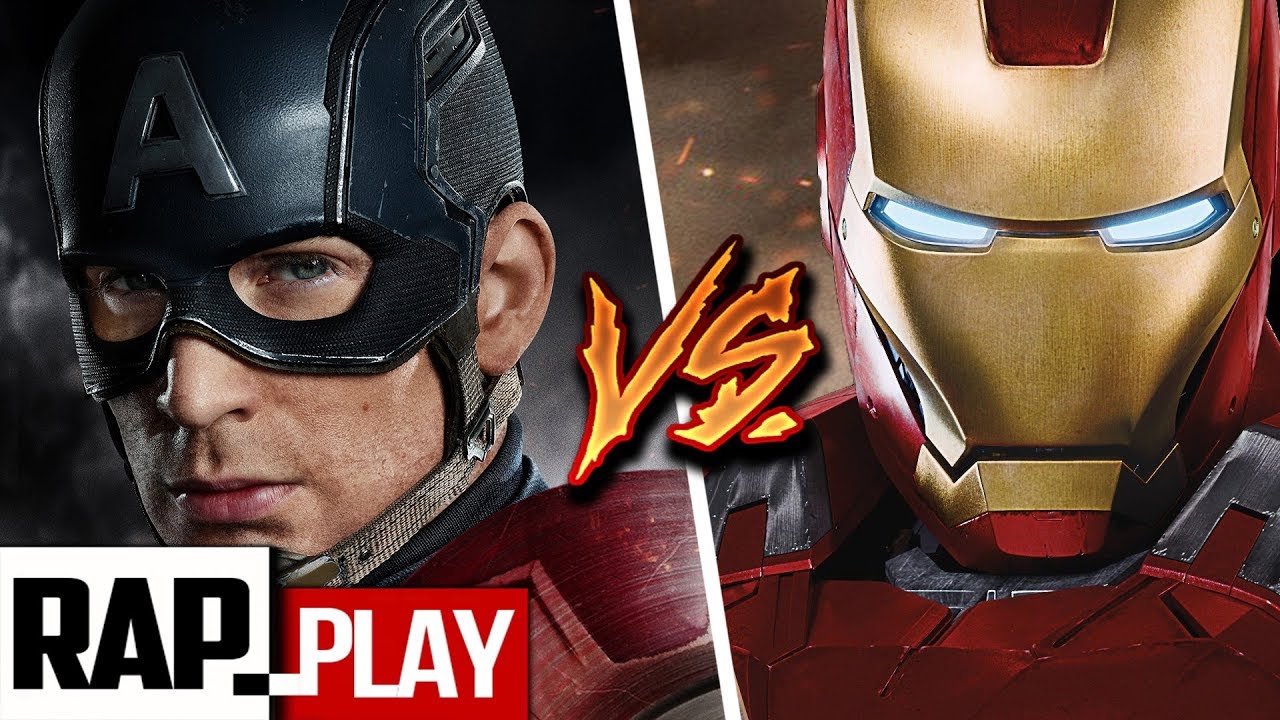 Ironman Vs Cap AmÉrica Rap Civil War Kronno Zomber And Nery Godoy Youtube