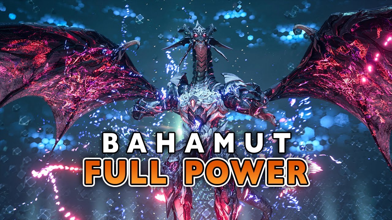 Yuffie Sonon vs FULL POWER Bahamut No Limit - Final Fantasy 7 Remake ...
