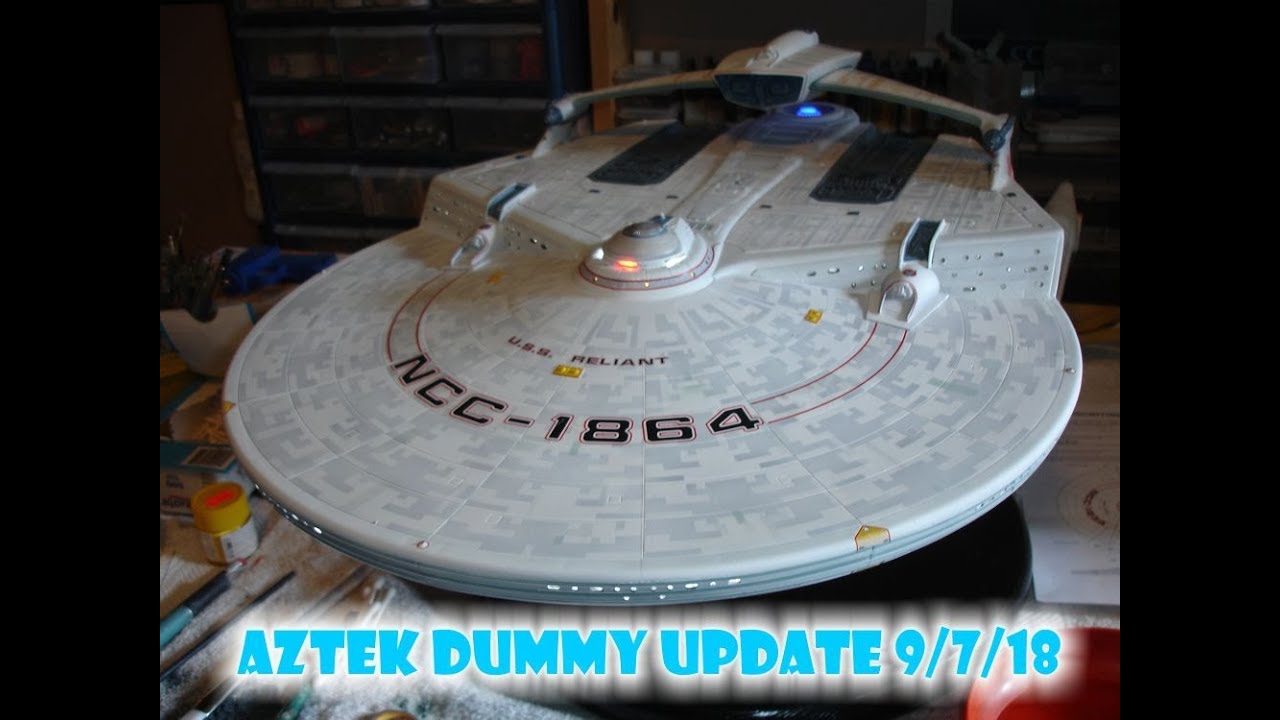 Aztek Dummy Update 9/7/18 - 350 scale Reliant Part 6 - YouTube