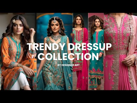 Trending new dresses collection 2024|BY DESIGNER ART| - YouTube