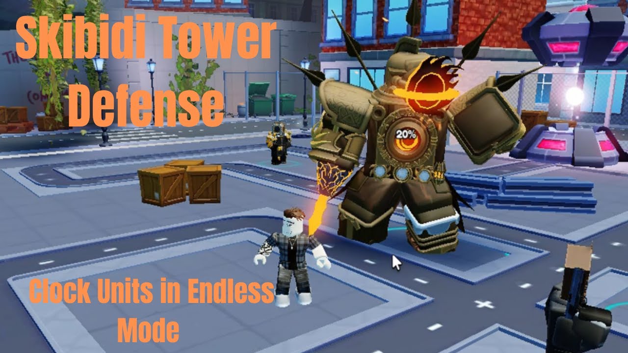 Skibidi Tower Defense Clock Units in Endless Mode - YouTube