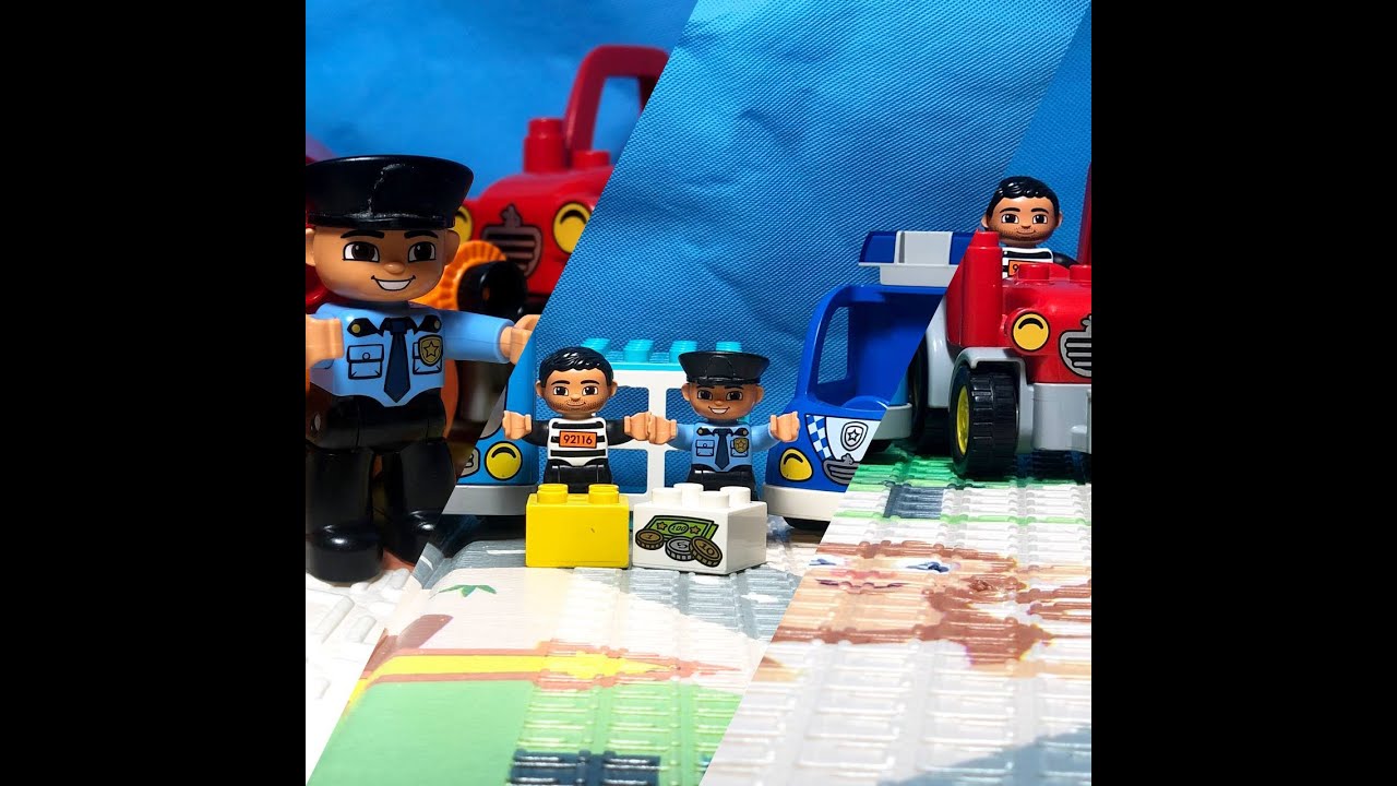 lego duplo полицейские мультики для детей/lego duplo police cartoons ...