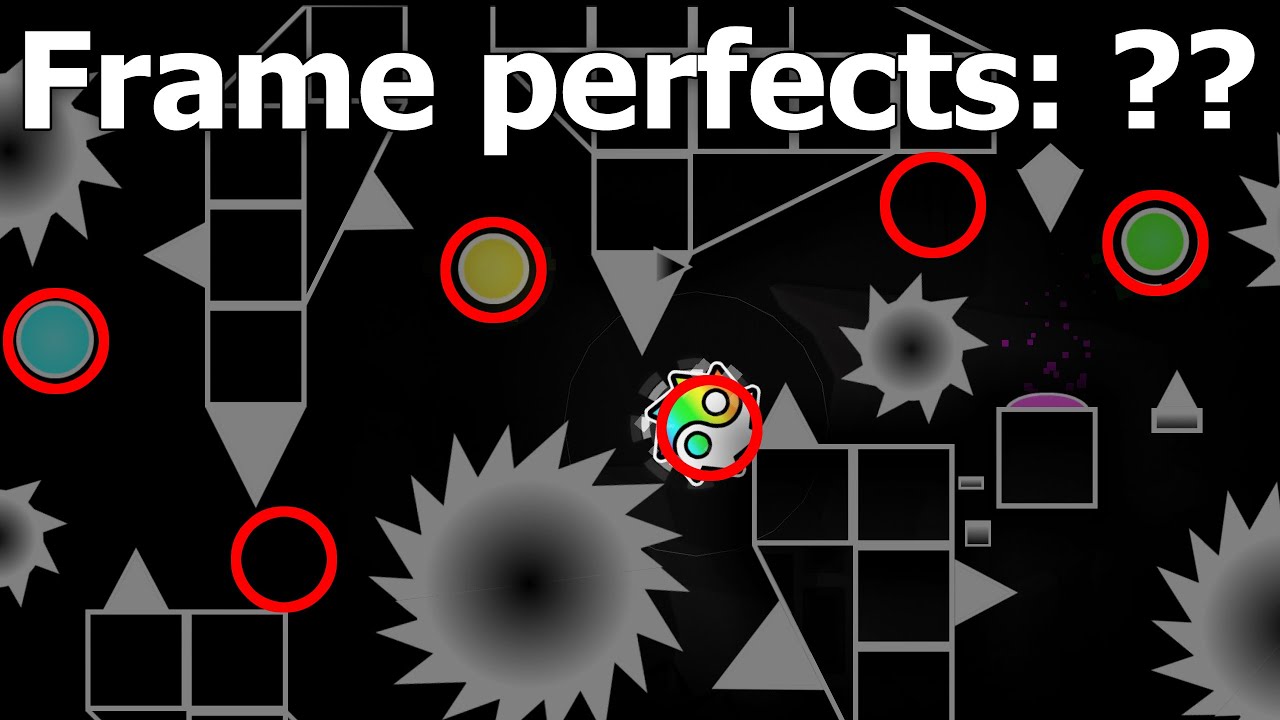 Paraballa with Frame Perfects counter — Geometry Dash - YouTube