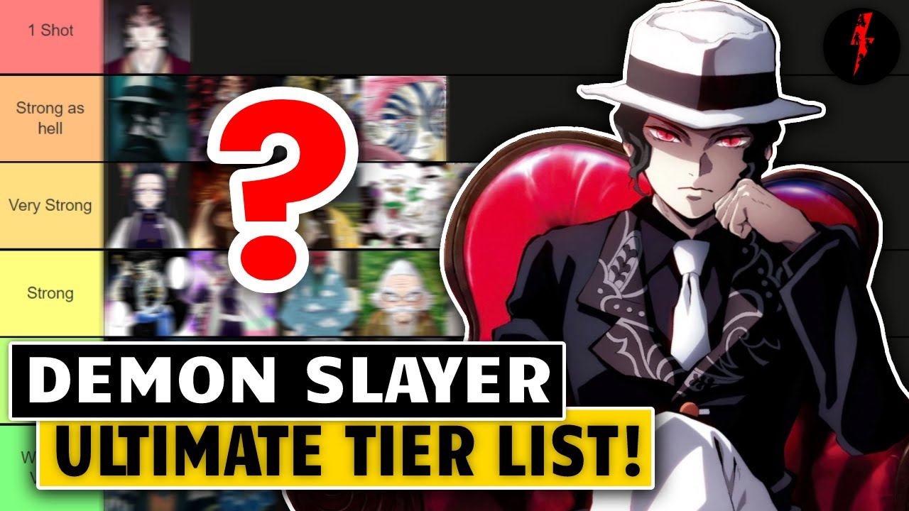 RANKING EVERY DEMON SLAYER CHARACTER BASED ON HOW STRONG THEY ARE ...