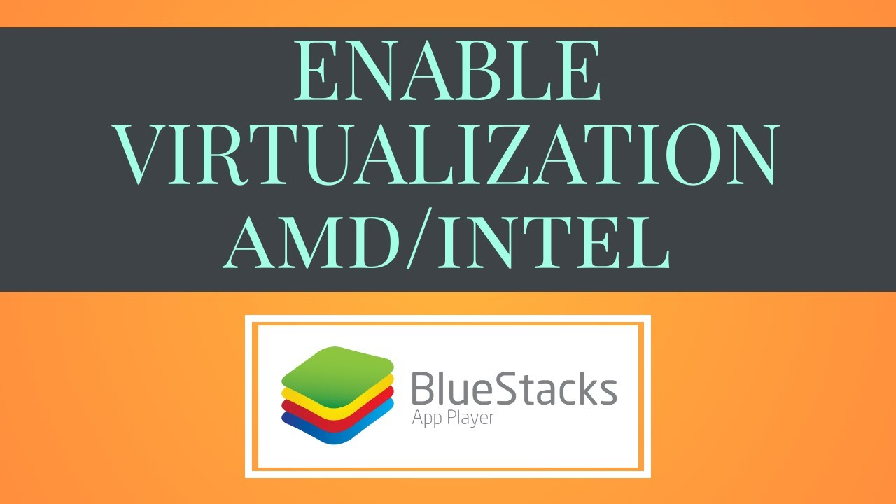 How to enable Virtualization AMD/Intel - YouTube
