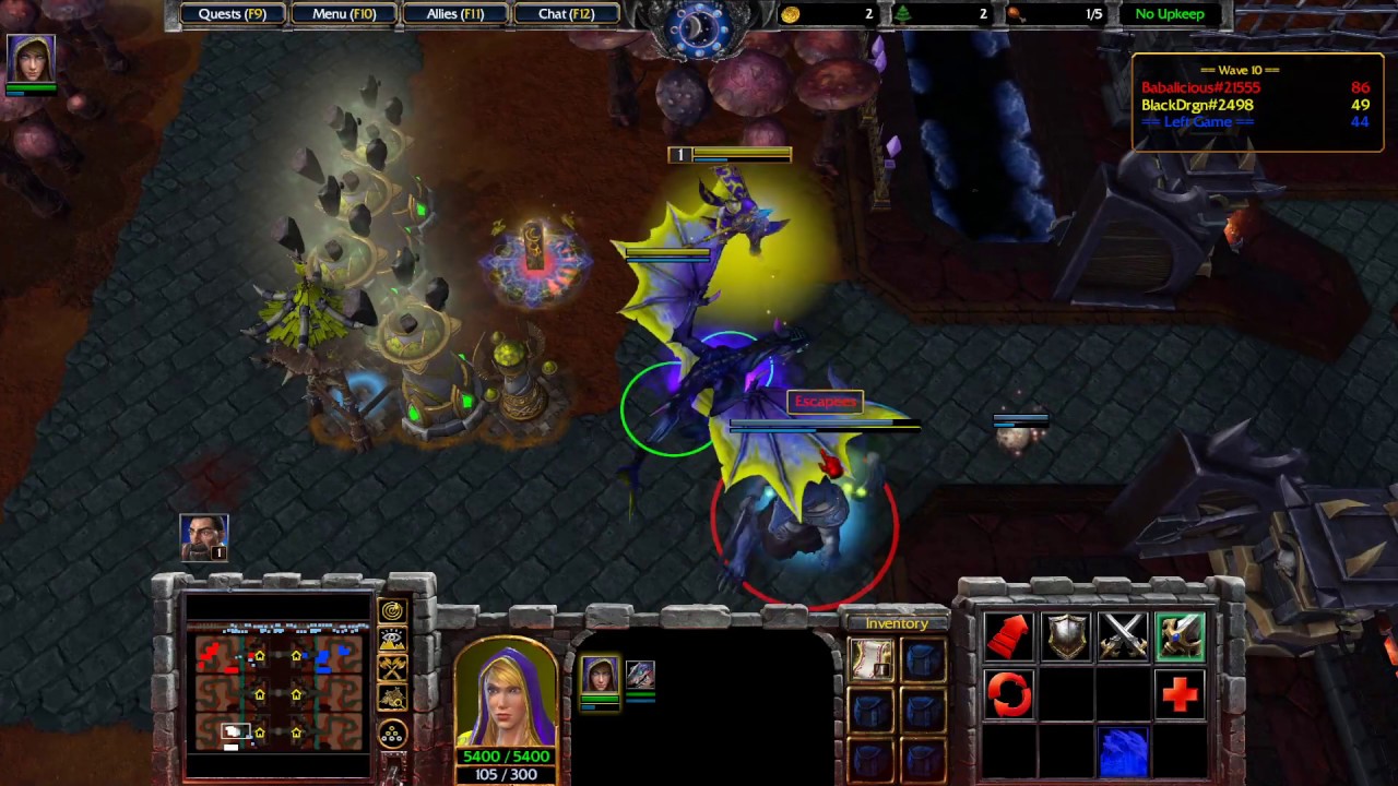 Warcraft 3 Reforged - Blizzard's Tower Defense (ffa) - YouTube