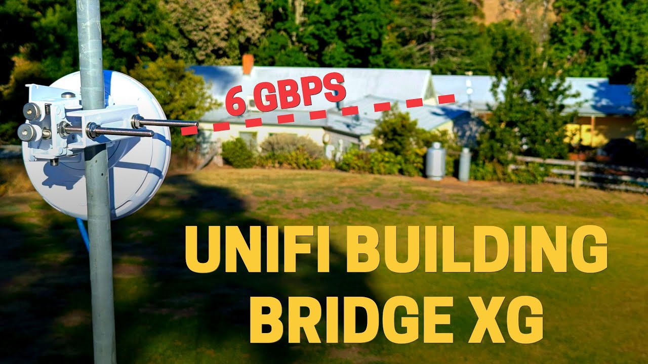 Unifi Building Bridge XG - 6Gbps wireless link! - YouTube