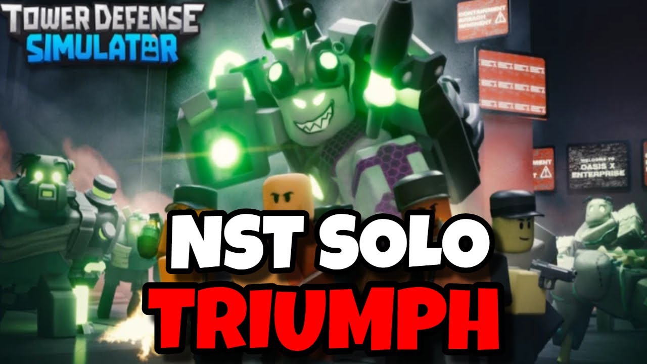 NEW INTERMEDIATE SOLO MODE NST|🧪NEW BOSS!🧪| ROBLOX Tower Defense ...