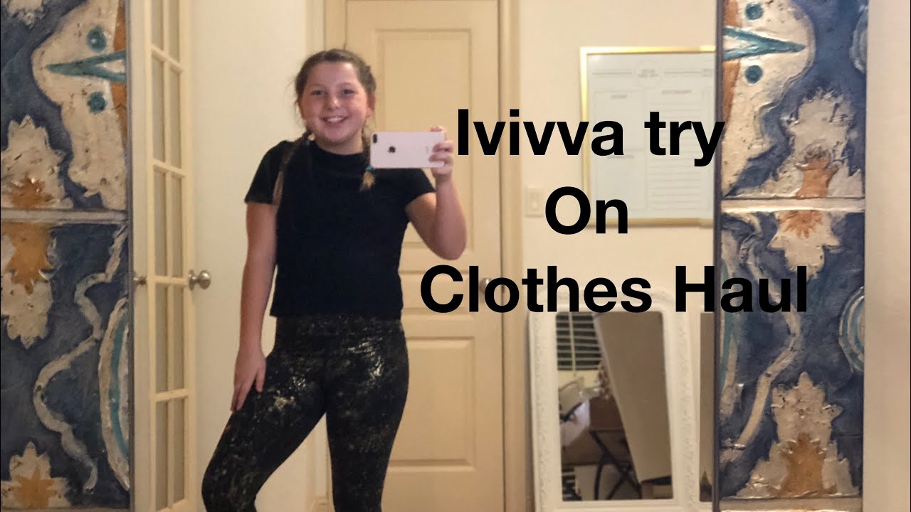 Ivivva try on Clothes Haul - YouTube