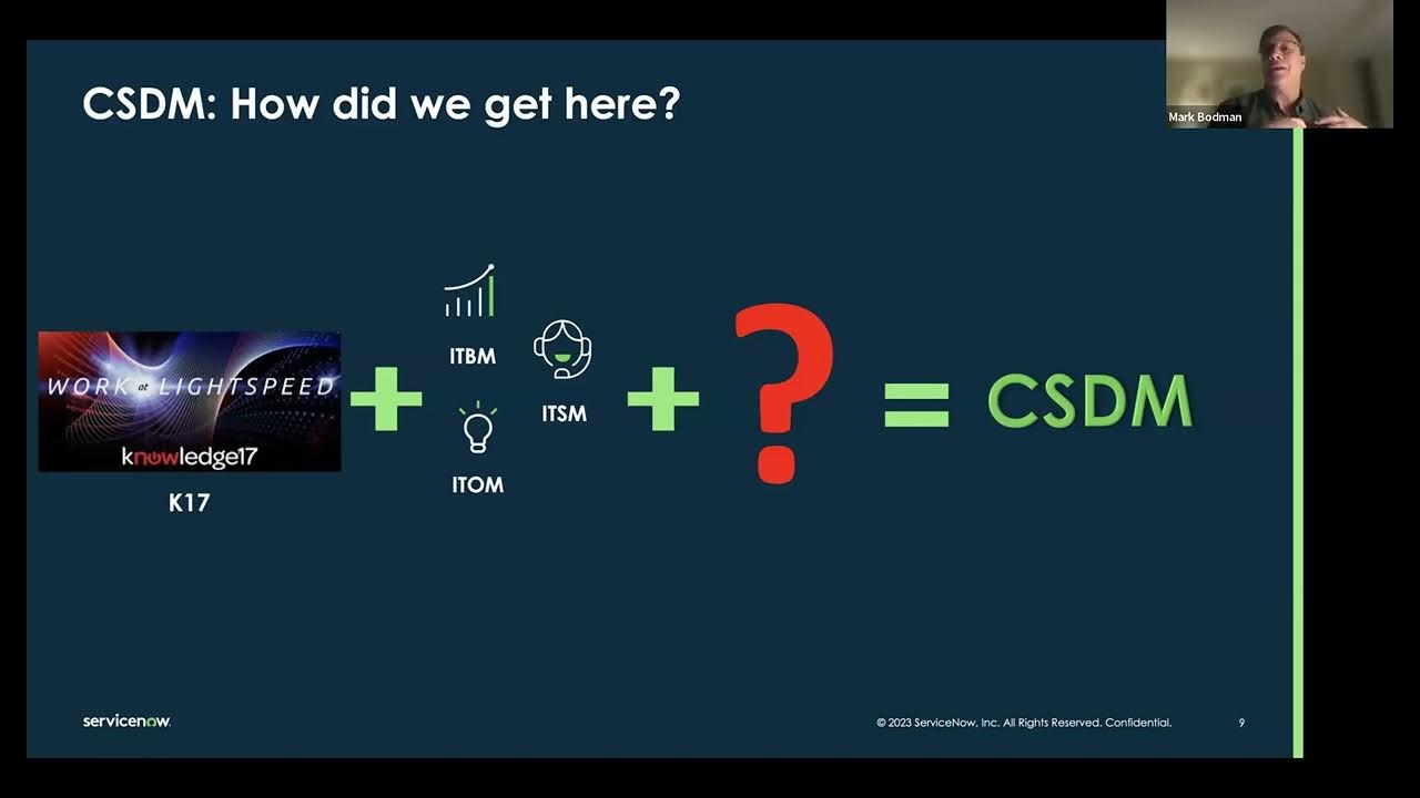 Common Service Data Model (CSDM) Overview - YouTube