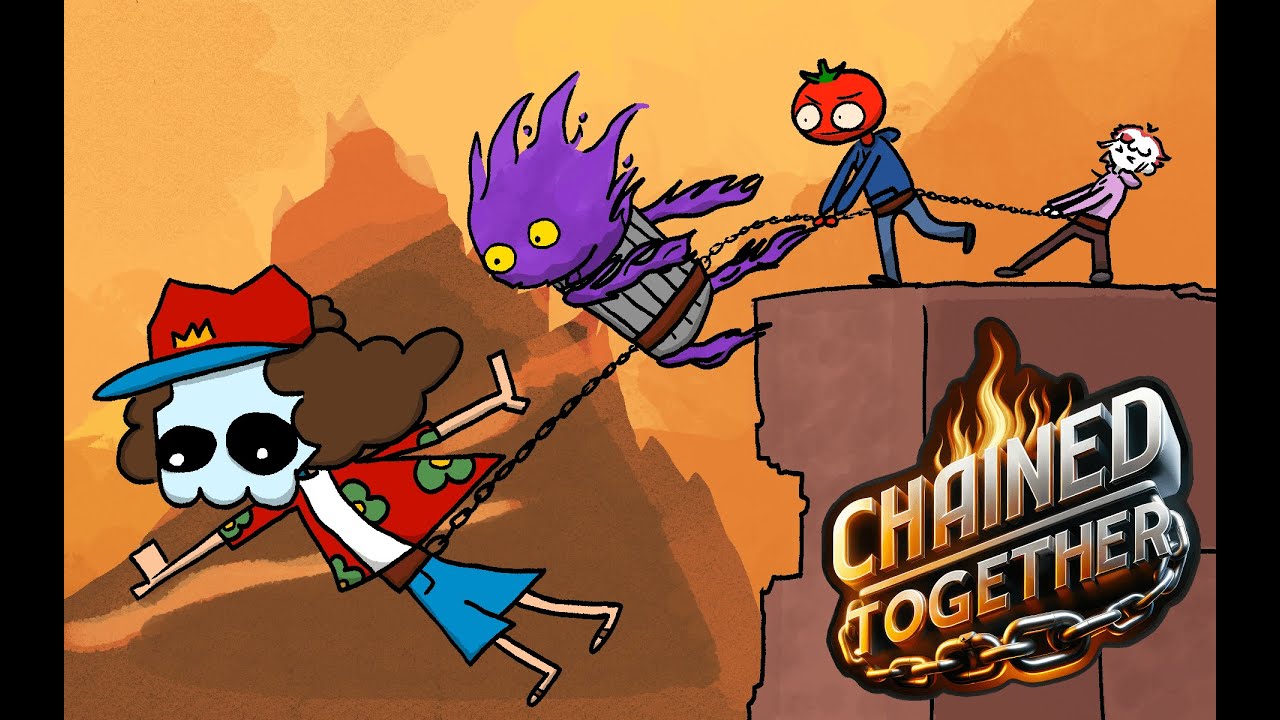 FOUR FREAKS ONE CHAIN (GONE WRONG?!) | Chained Together - YouTube