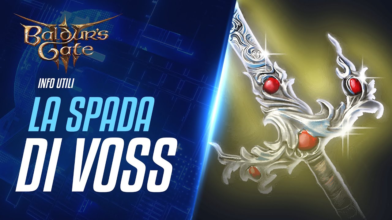 Baldur's Gate 3 La leggendaria spada di Voss e come averla - YouTube