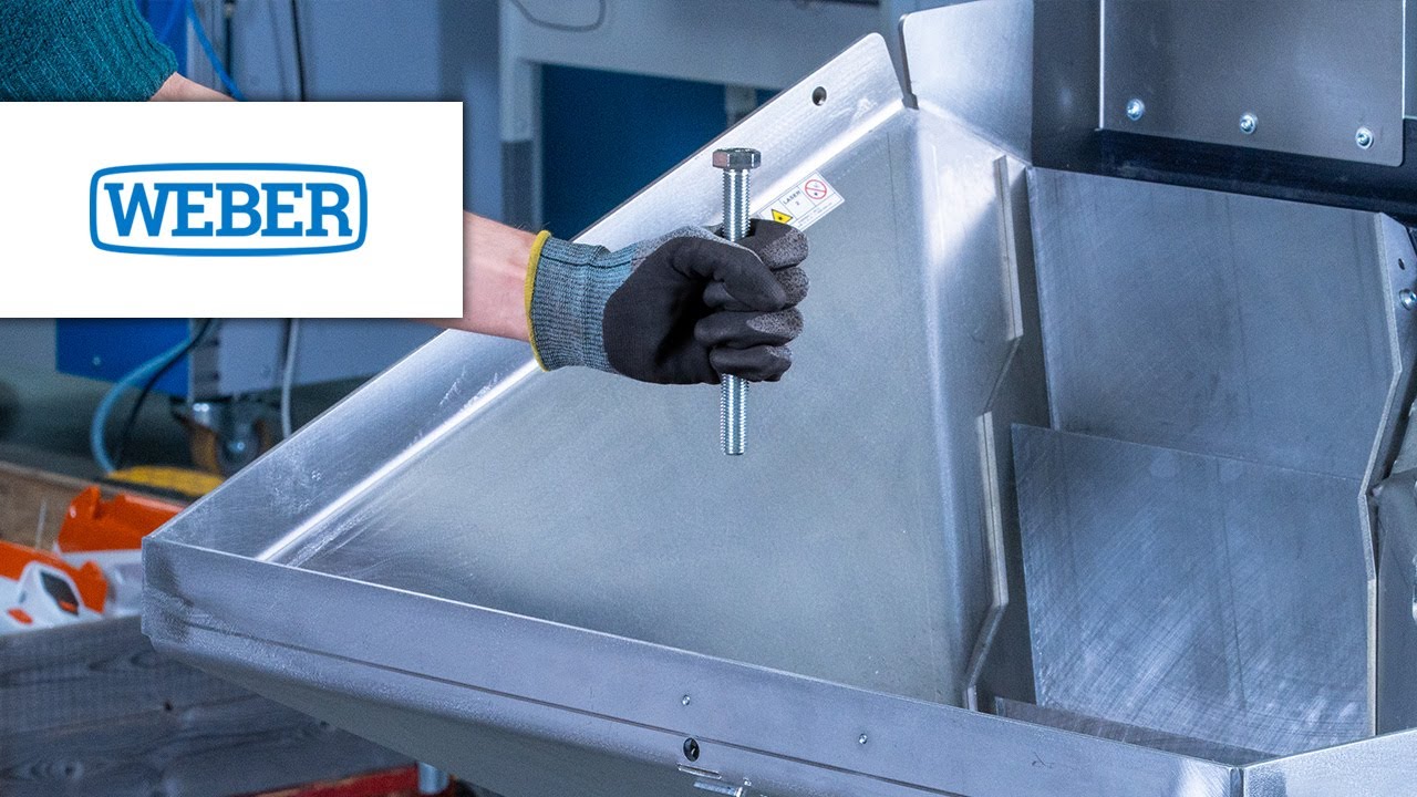 ZEL480 – Step feeder for large parts WEBER - YouTube
