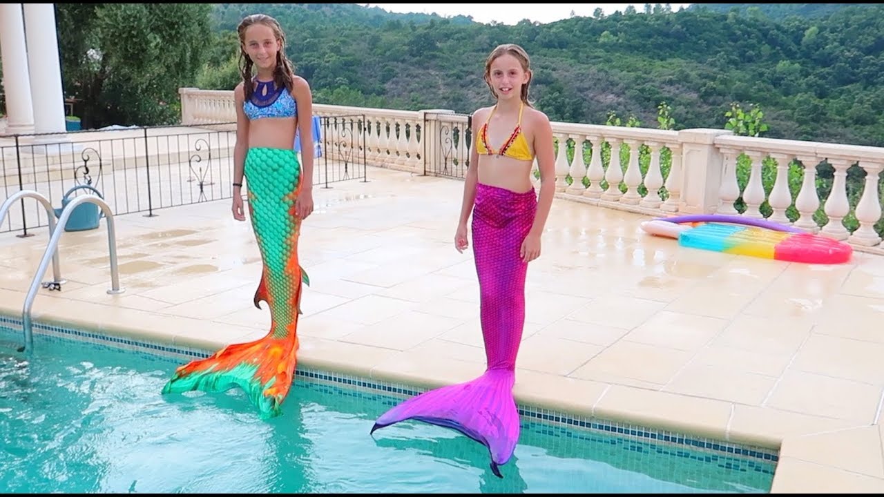 Carla Underwater Mermaid Swimming With Lola Underwater Youtube