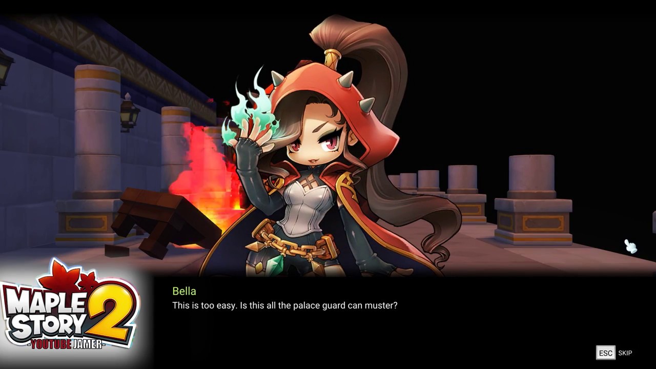 Maplestory 2 Priest Solo Vs. Boss Bella - YouTube