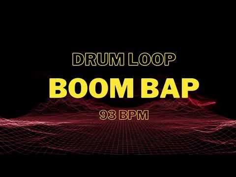 Free | Boom Bap Drum Loop 93 BPM - YouTube