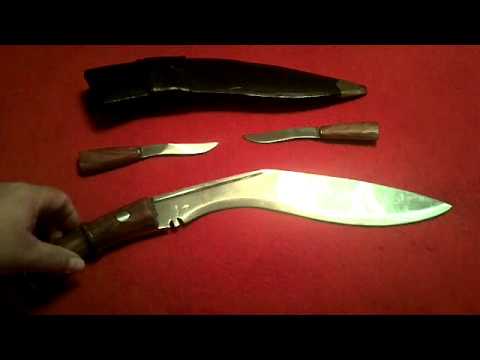 Khukuri/Kukri the knife of the Royal Gurkha Rifles - YouTube