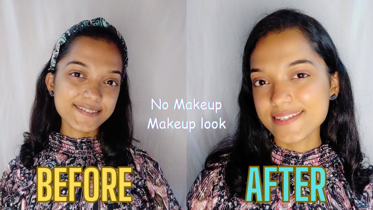 No Makeup - Makeup Look | Easiest Everyday Makeup | | Swathi Shenoy # ...